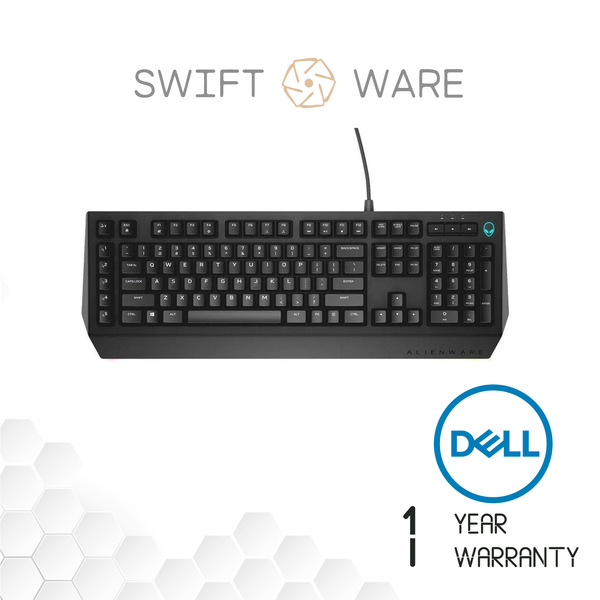 Alienware Advanced Gaming Keyboard - AW568 – Swiftware Pte Ltd